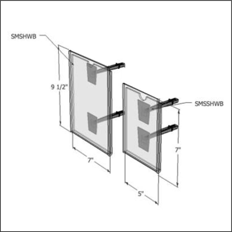 Small Sign Holder w Bracket