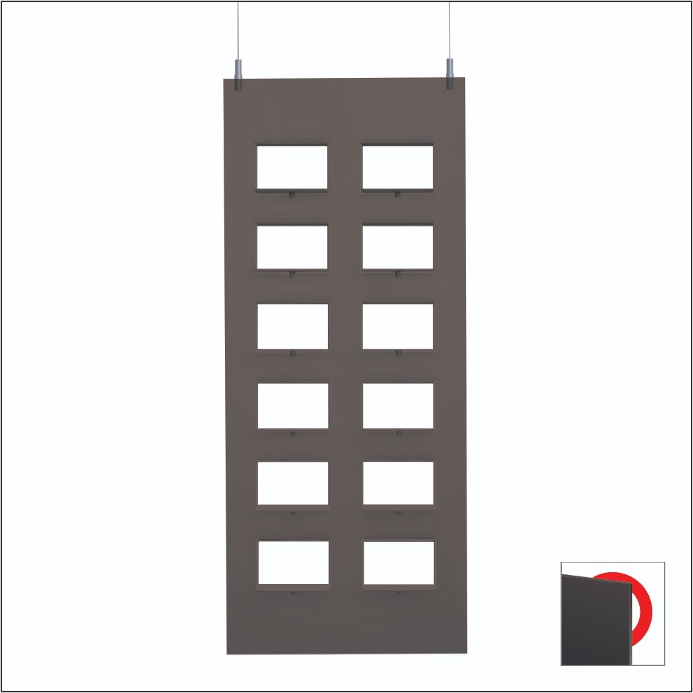 SV12 Modern Shop Window Optical Frame Display