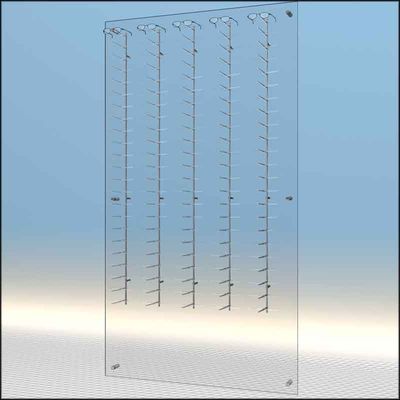 Optiquattro Optical Frame Display Panel Options
