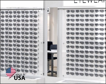 Mirrors for optical shops and sunglass stores from Framedisplays.com