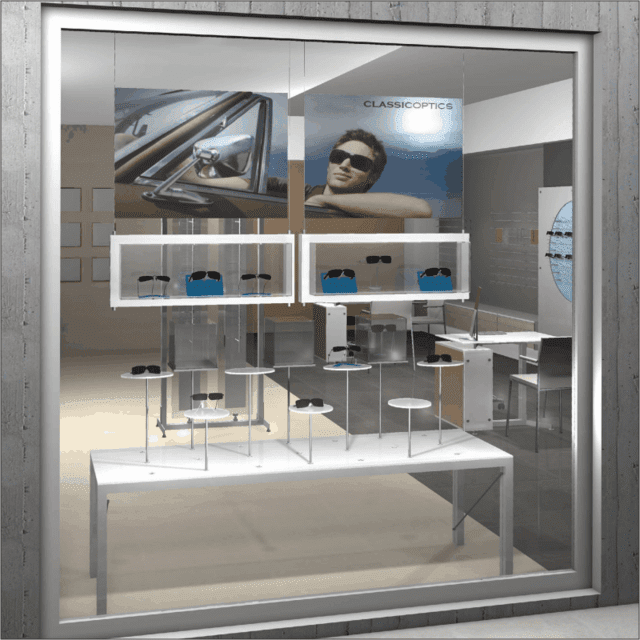 Optical Window Displays