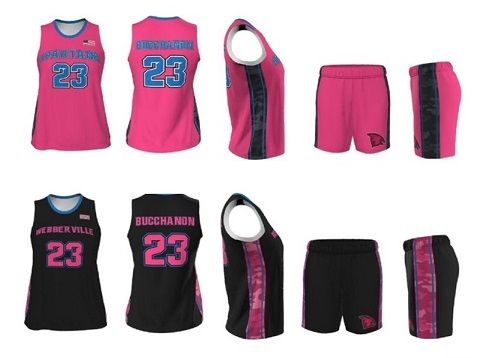 GIRLS BASKETBALL UNIFORM