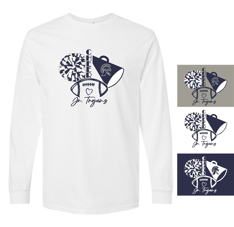 BASIC LONG SLEEVE TEE - NEW LOGO! ADULT & YOUTH
