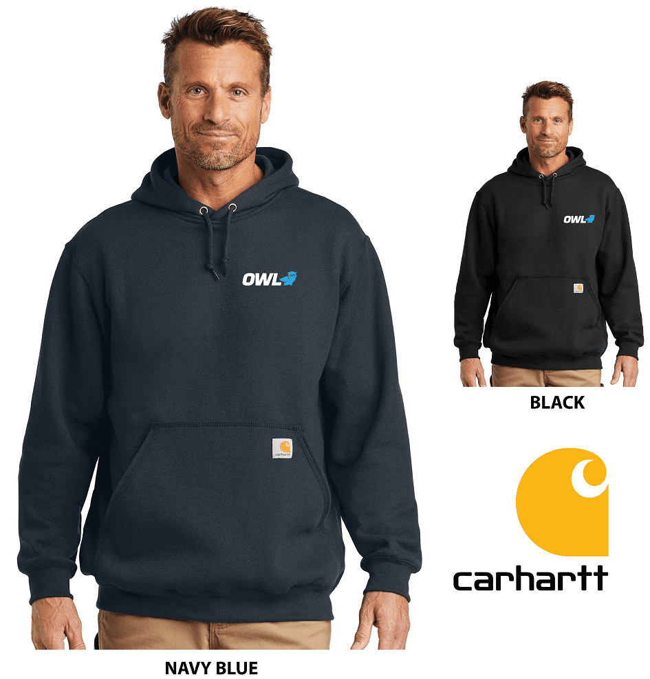 CARHARTT MID-WEIGHT HOODED SWEATSHIRT