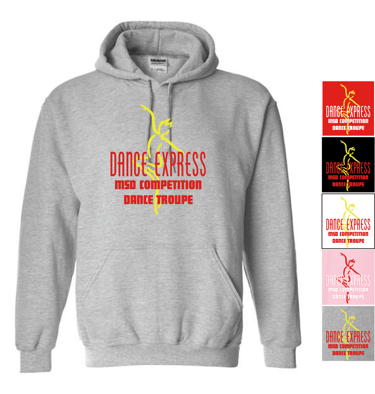 DANCE EXPRESS HOODIE - ADULT & YOUTH