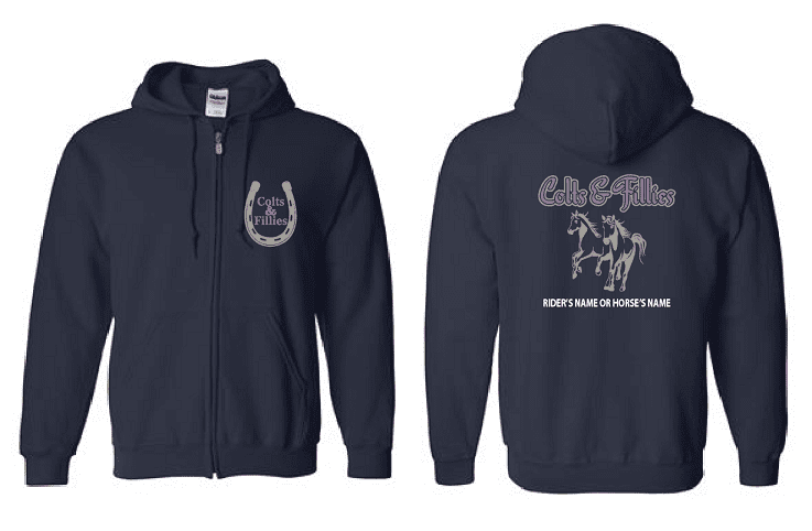 FULL ZIP HOODED SWEATSHIRT