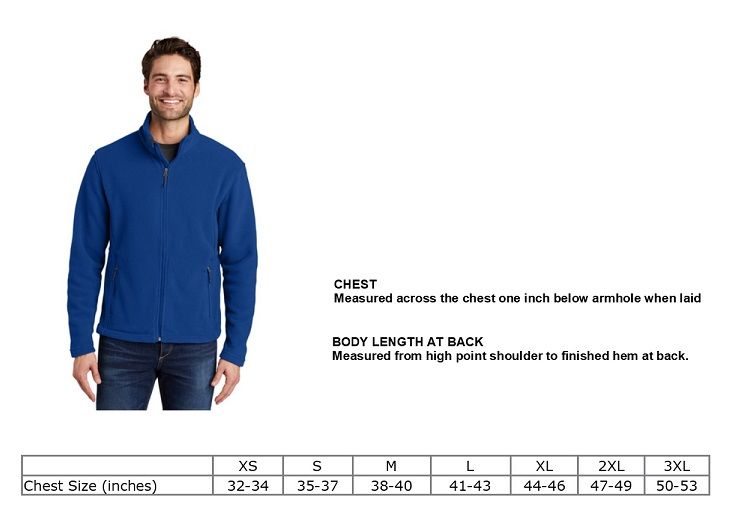 FULL ZIP MID-WEIGHT FLEECE JACKET - MEN'S