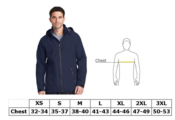 FULL ZIP WATERPROOF JACKET