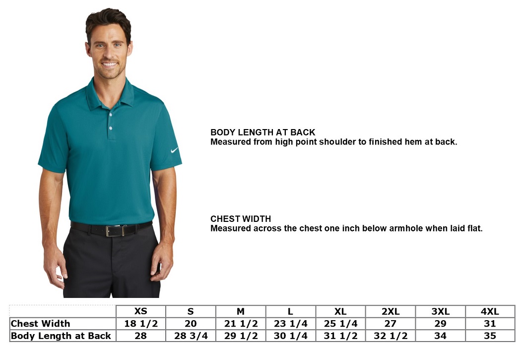 NIKE DRI-FIT VERTICAL MESH POLO