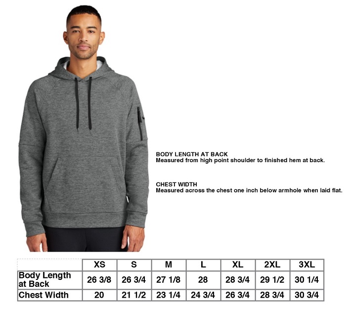NIKE PERFORMANCE HOODED SWEATSHIRT