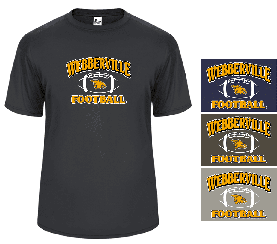 FOOTBALL PERFORMANCE T-SHIRT - ADULT & YOUTH