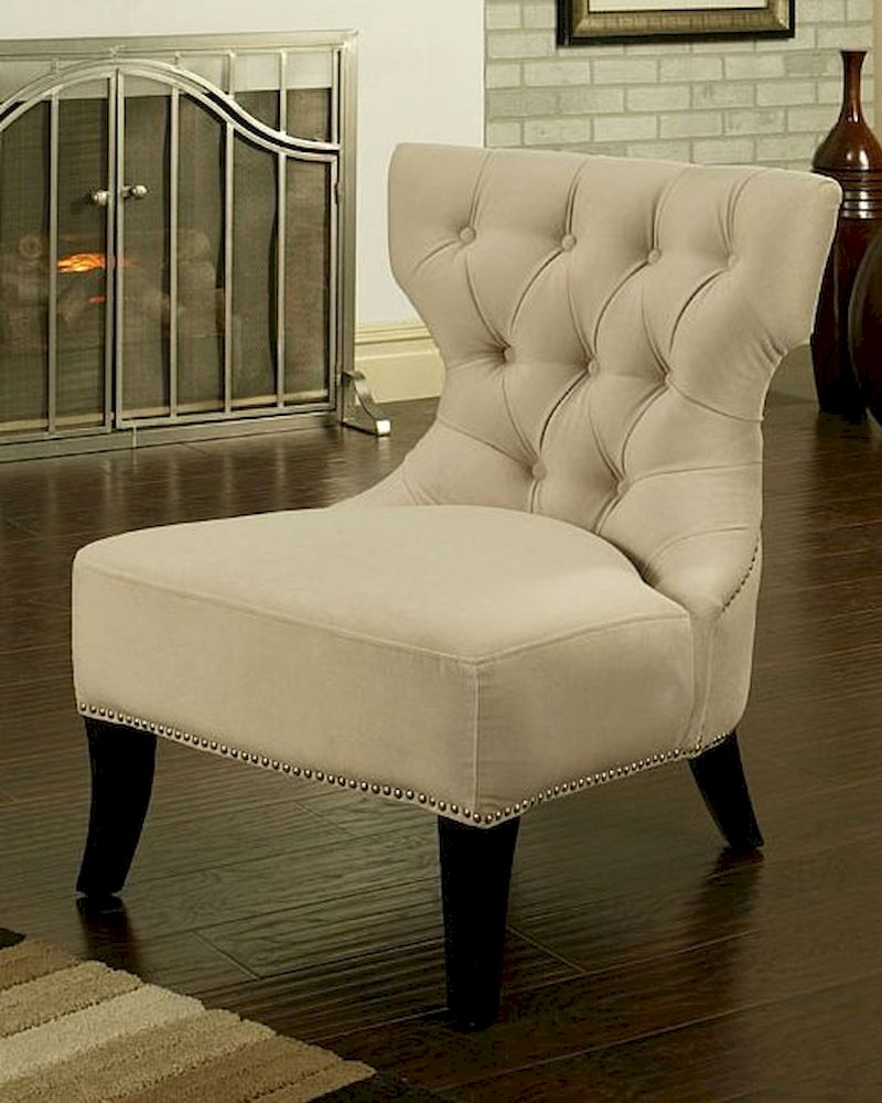 Abbyson Living Chair Sedona AB-55HS-172-CH-CRM