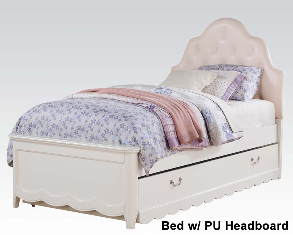 Acme Girl's White Bed Cecilie AC30300BED