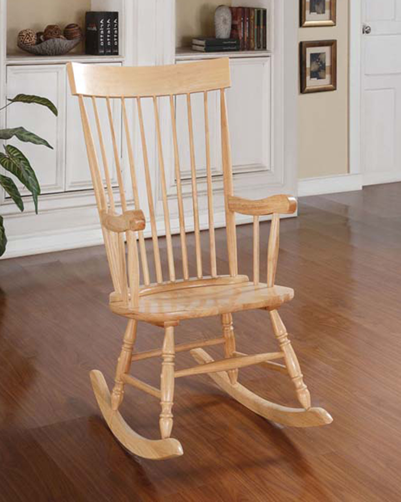Acme Natural Finish Rocking Chair AC59299