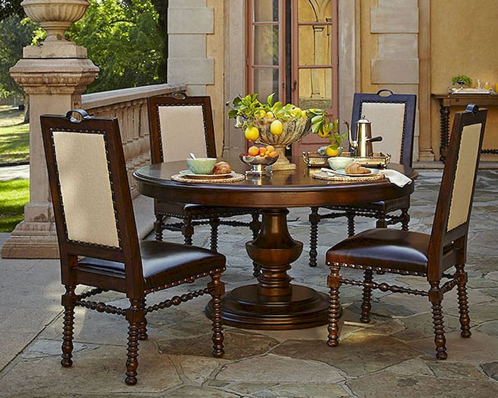 AICO Bella Cera Round Dining Set AI-38001Set