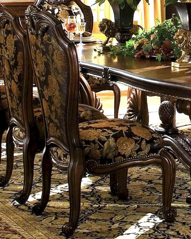 AICO Dining Side Chair Oppulente in Sienna Spice AI-67003-52 Set of 2