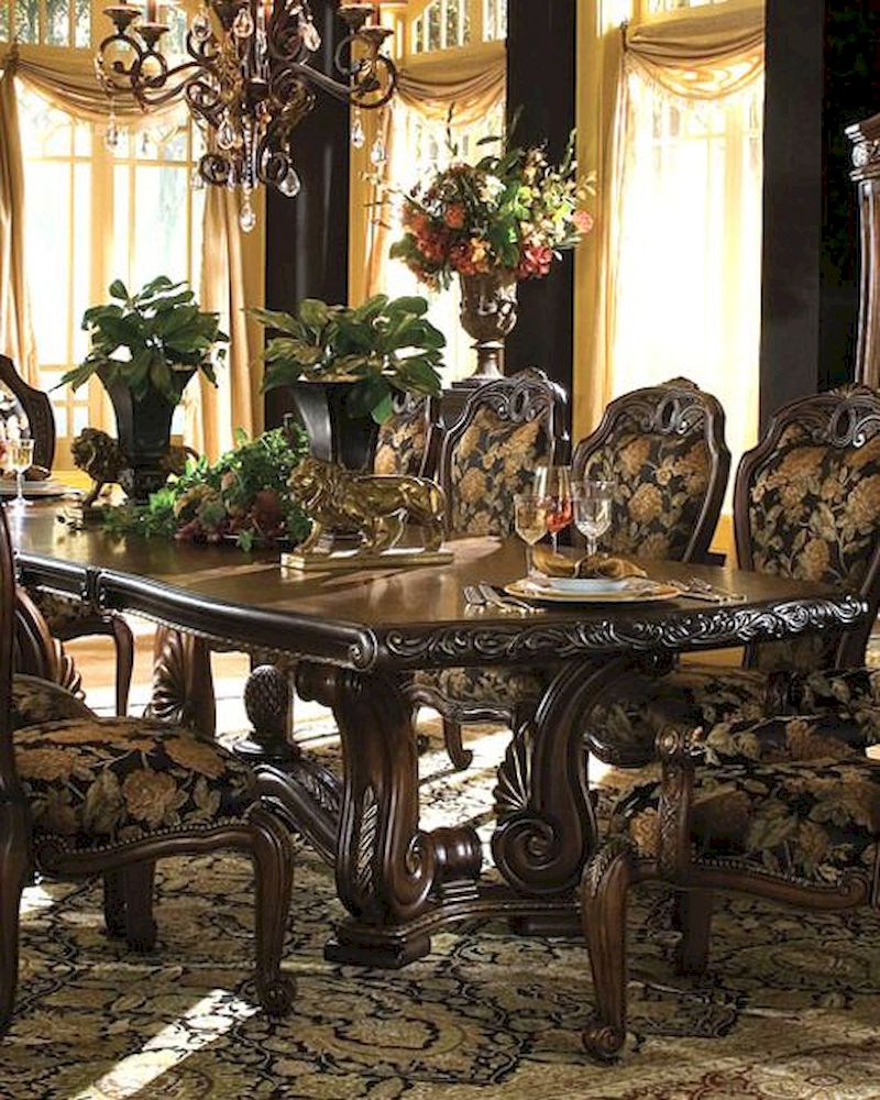 AICO Dining Table Oppulente in Sienna Spice AI-67002TB-52