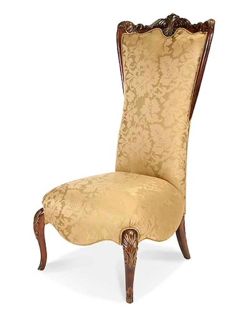 AICO Imperial Court High Back Wood Trim Chair AI-79834-CITRS-40