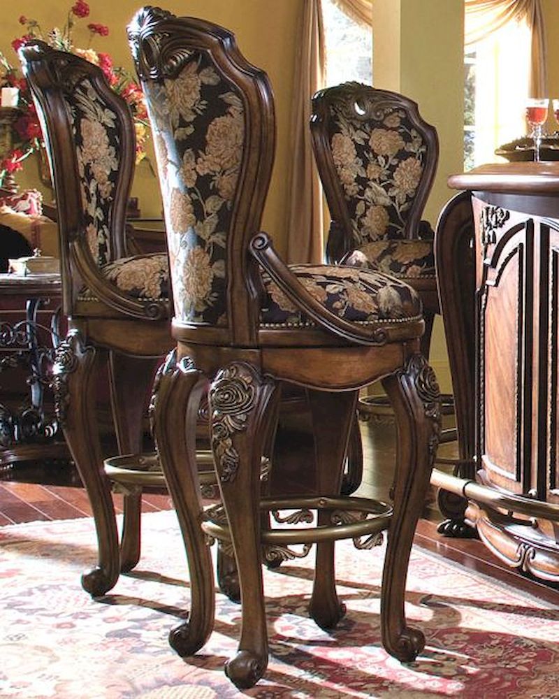 AICO Swivel Bar Stool Oppulente AI-67504-52 (Set of 2)