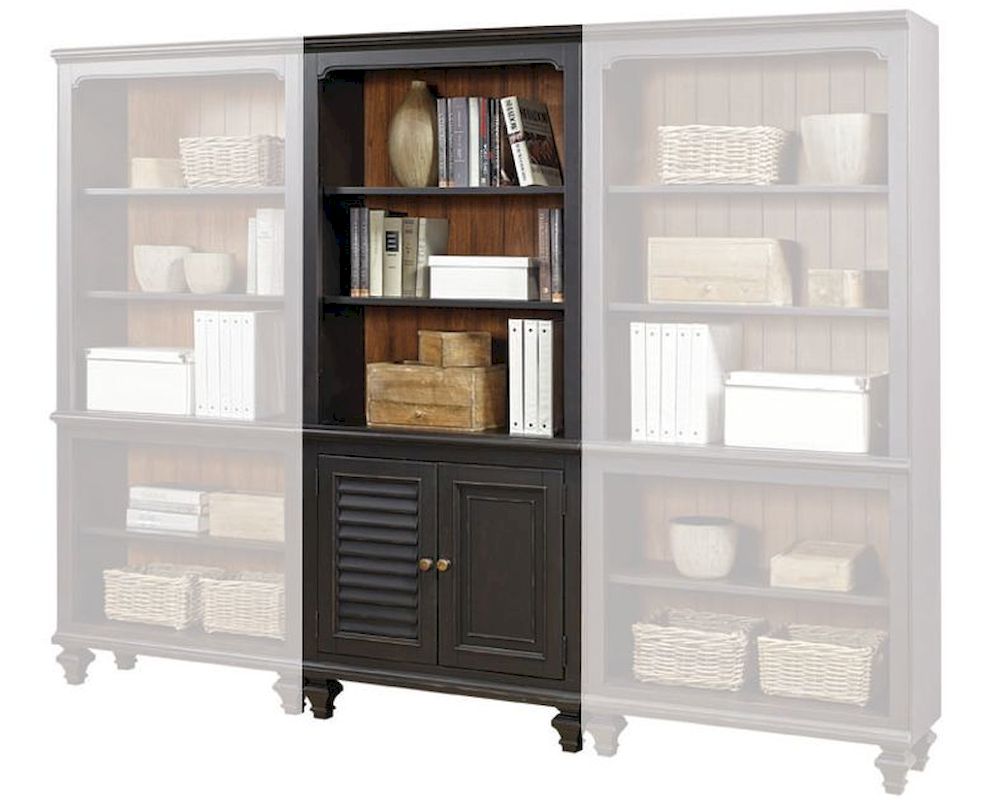 Aspenhome E2 Door Bookcase Ravenwood ASI65-332