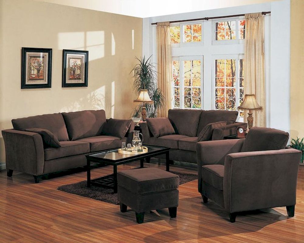 Coaster Contemporary Sofa Set Park Place CO-5002Set-LSS