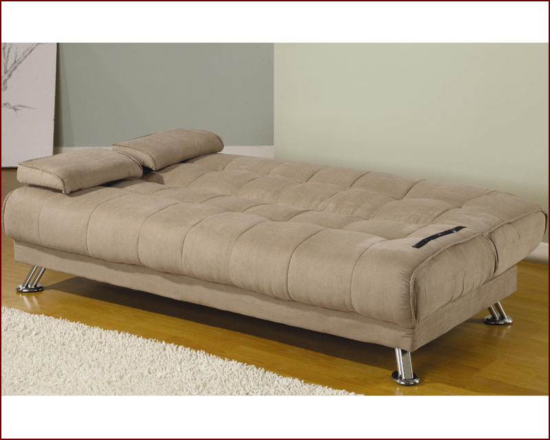 Coaster Furniture Sofa Bed with Removable Armrest in Tan CO300147