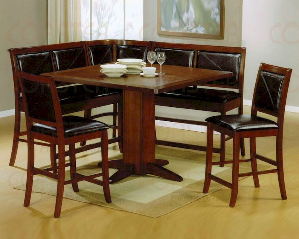 Counter height corner dining set store