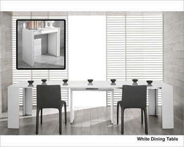 Dining Set w/ Ultra-Compact Extendable Table 44D837XT-SET