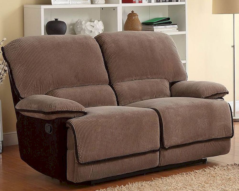 Double Glider Reclining Loveseat Grantham by Homelegance EL-9717-2