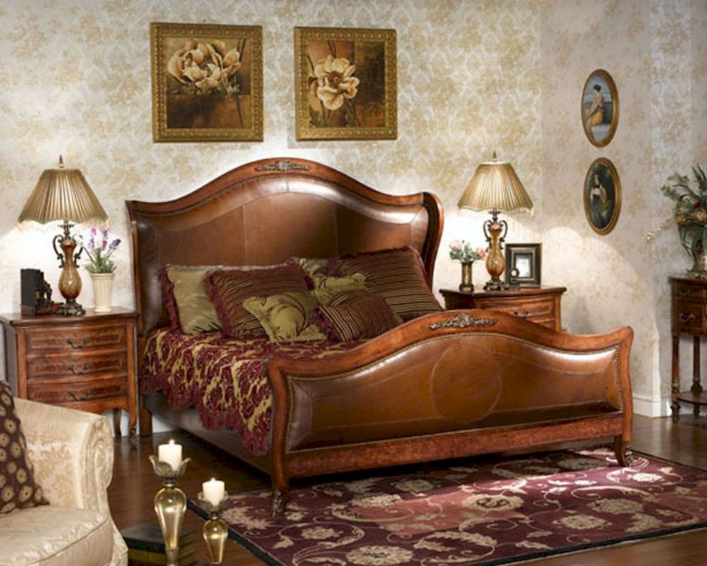 Infinity Furniture Classic Bedroom Set Louis XVI INLV881SET