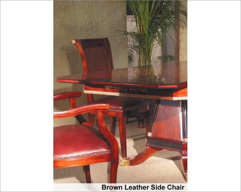 Infinity Furniture Set w/ Pedestal Dining Table Gigasso INGI-81209SET