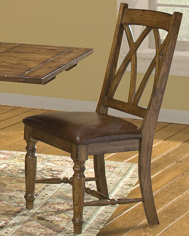 Intercon Arch Back Side Chair Monastery INMYCH755L(Set of 2)