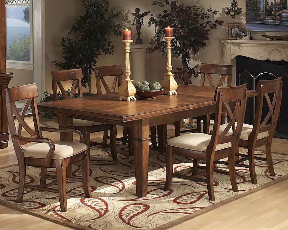 *Intercon Solid Birch Dining Set Verona INVC4692SET