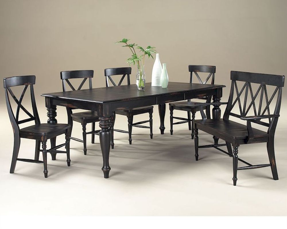 Intercon Solid Wood Dining Set Roanoke INRN4478SET