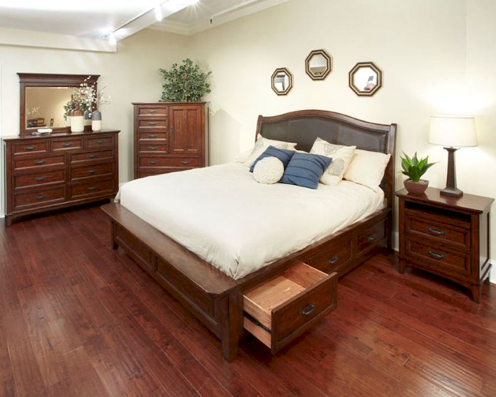 Intercon Storage Bedroom Set Star Valley INSR-BR-6230SET