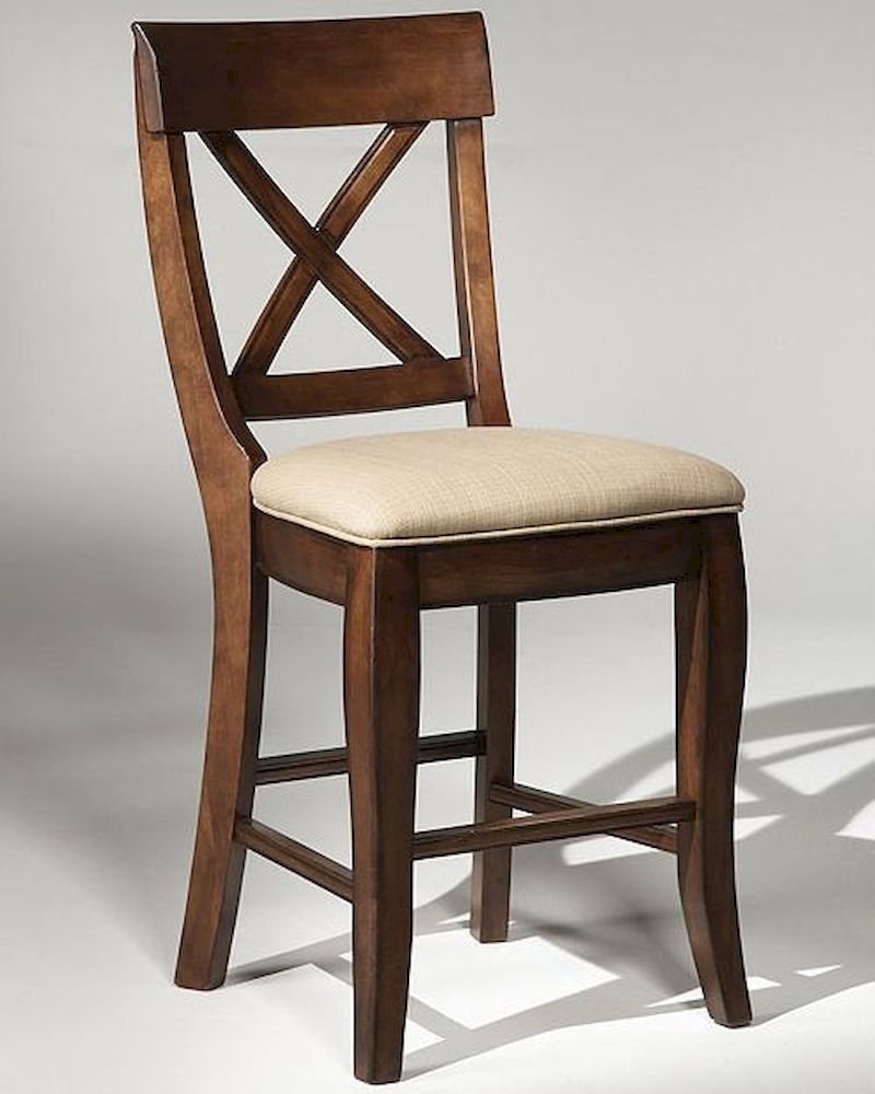 Intercon X-Back Counter Stool Verona INVCBS725C (Set of 2)