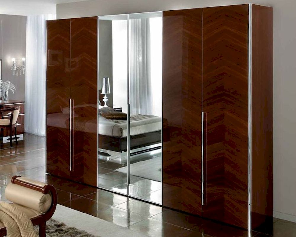 Italian 4 Door Wardrobe Matrix Contemporary Style 33161MT