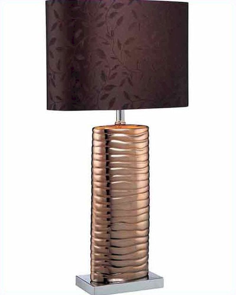 Lite Source in Copper Ceramic Table Lamp LS-21281Copper