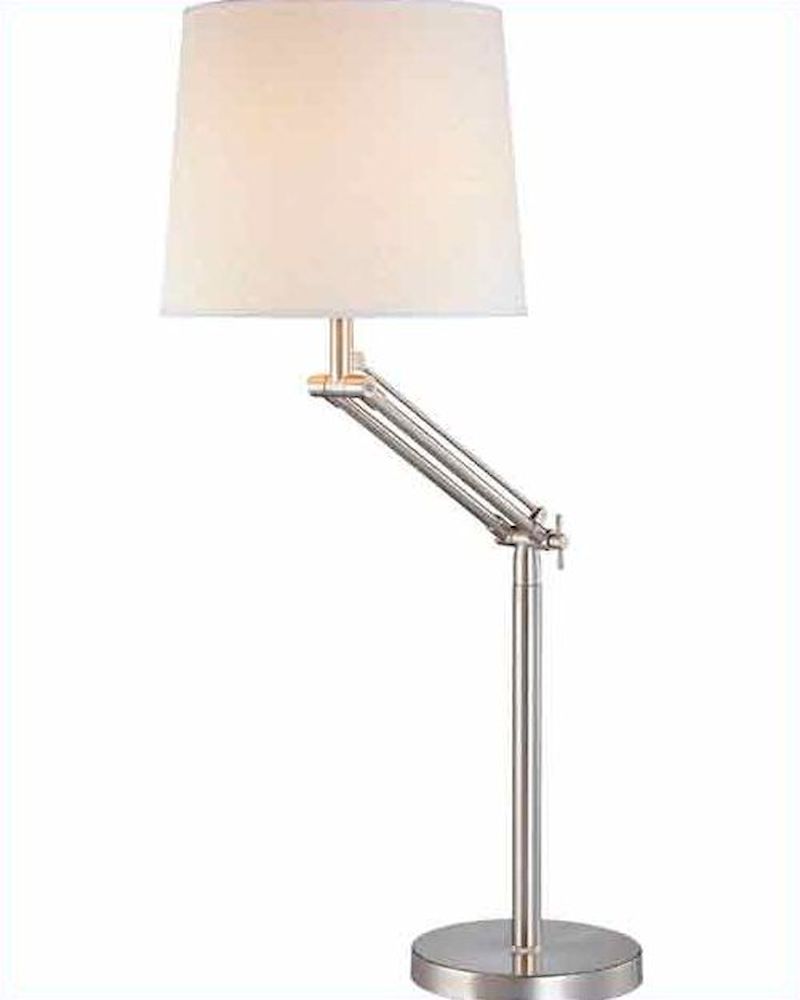 Lite Source in Swing Arm Table Lamp LS-20335PS