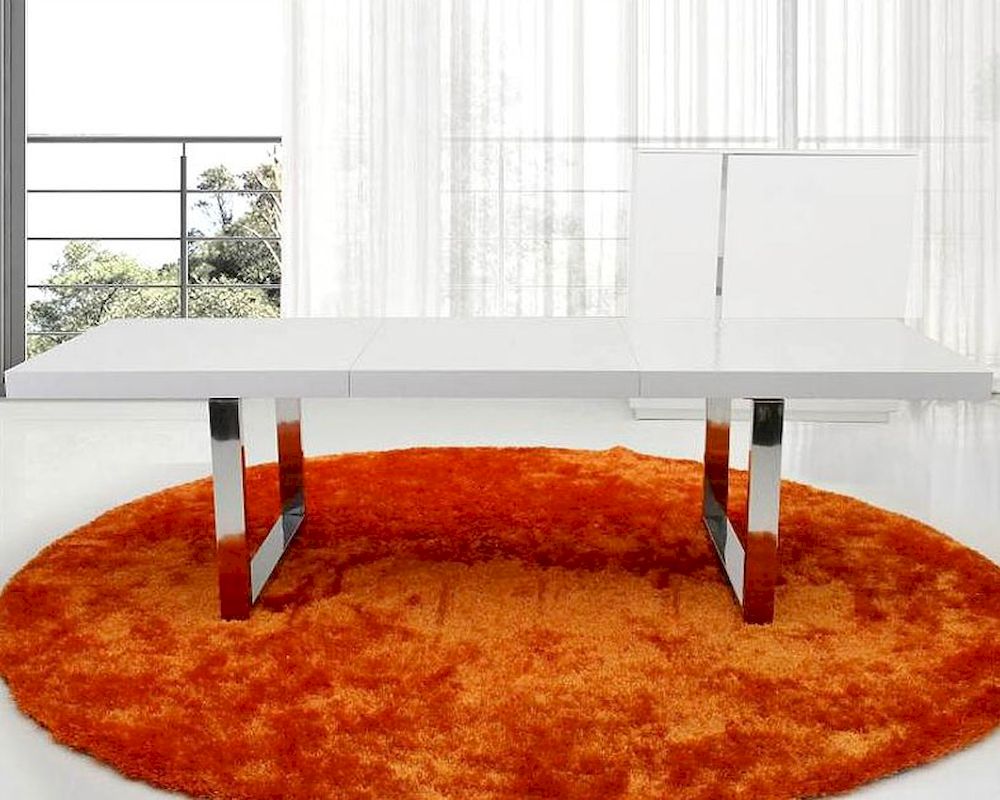 Maria Modern White Dining Table 44DAC803-255W