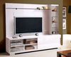 Modern Italian Entertainment Center in White 33E21