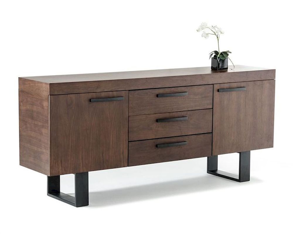 Modern Walnut Buffet 44D8922-B