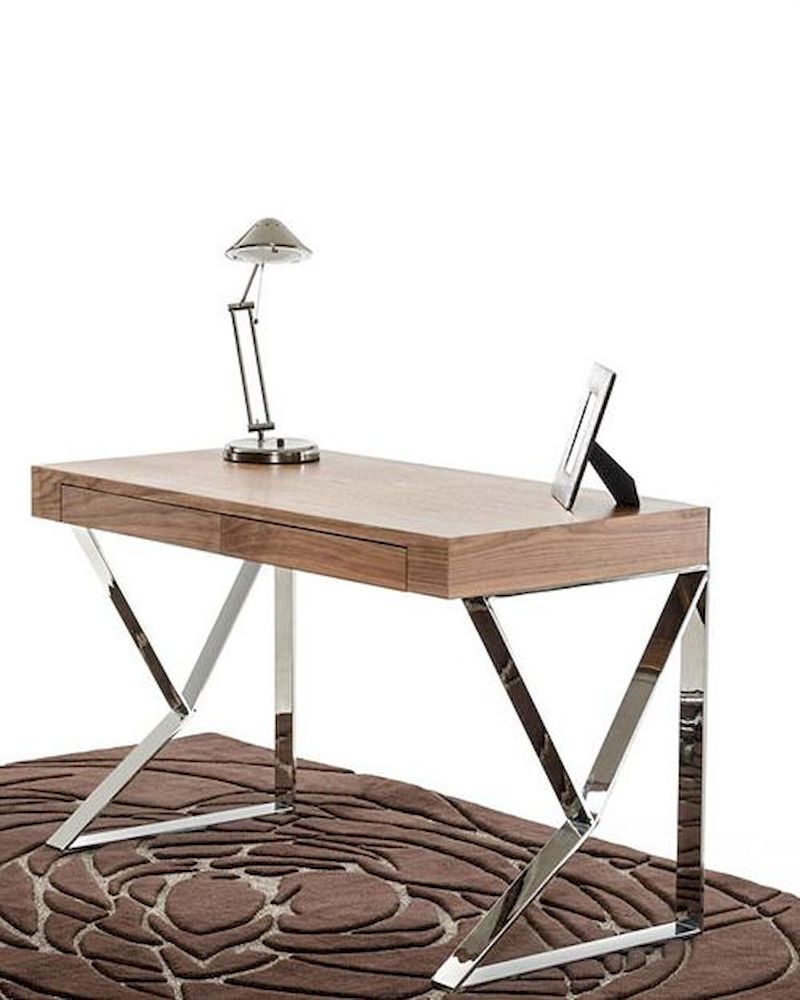 Modern Walnut Office Desk 44F153-WAL