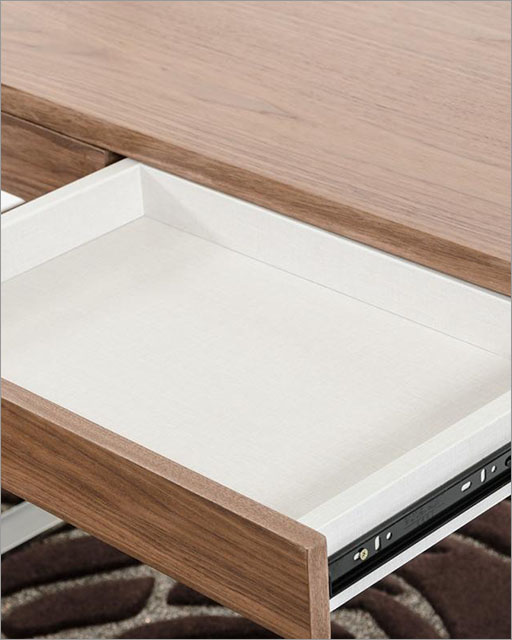 Modern Walnut Office Desk 44F153-WAL