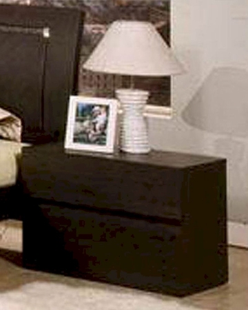 Modern Wenge Finish Night Stand Made in Italy 44B1713