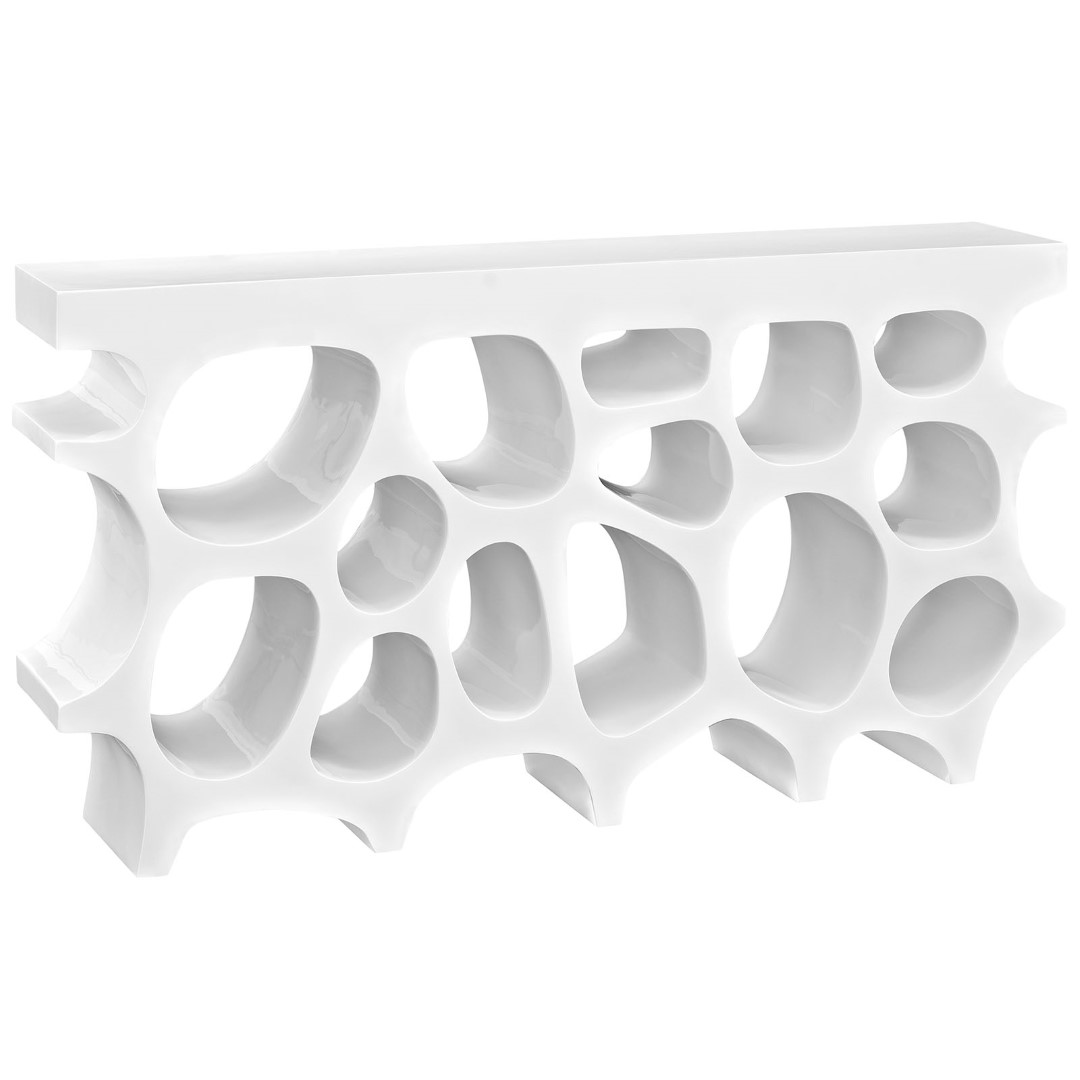 Modway Wander Medium Fiberglass Stand in White MY-EEI-2322-WHI