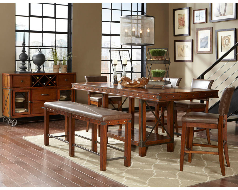 Najarian Furniture Counter Height Dining Set Manchester NA-MA-CHSET