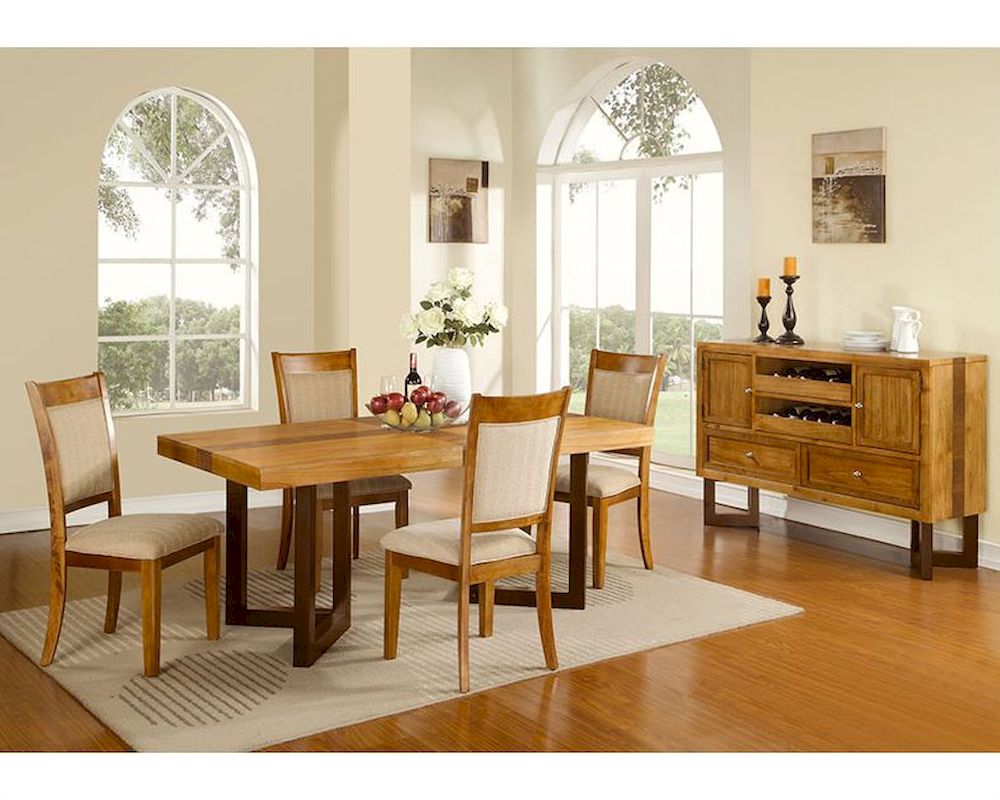 Natural Finish Dining Set MCFD118