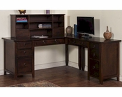 Sedona Fe L-Shape Desk by Sunny Designs SU-2969RO
