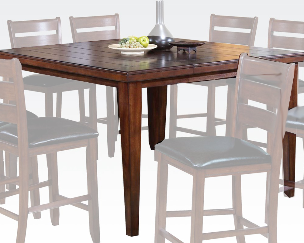 Square Counter Height Table Urbana Cherry by Acme AC00680
